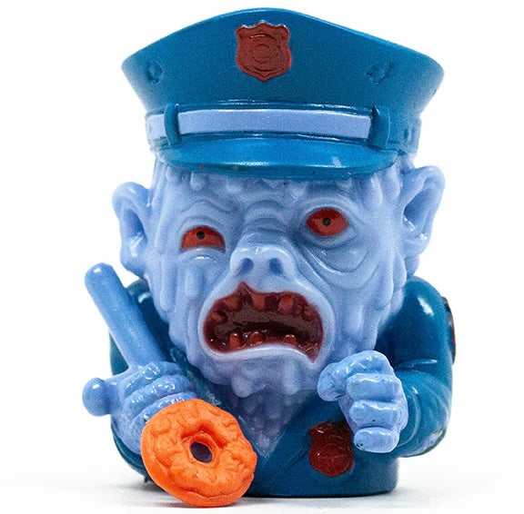 Blue Mutant cop maba style figure – CREATURE BAZAAR